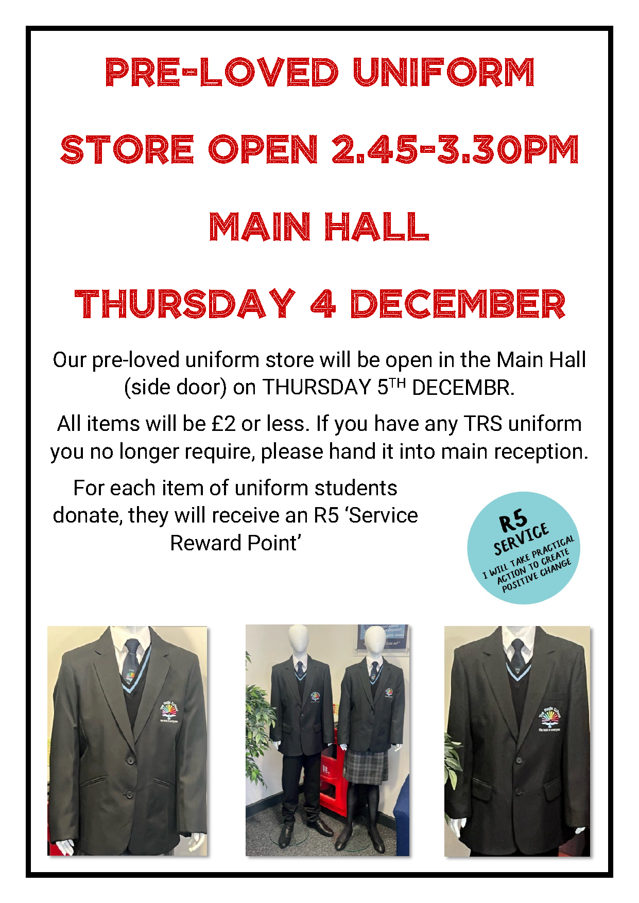 The Regis School > Parents > Uniform